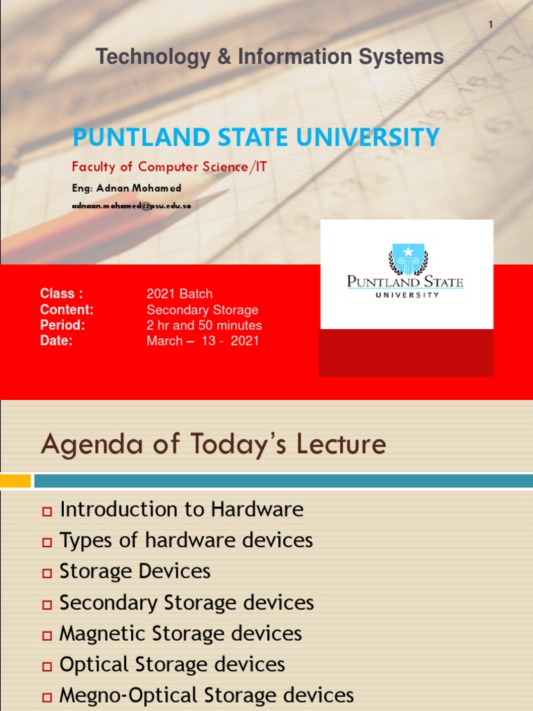 Chapter 6 Secondary Storage | Download Free PDF | Floppy Disk | Computer Data Storage