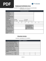 Cibil Consent Form | PDF