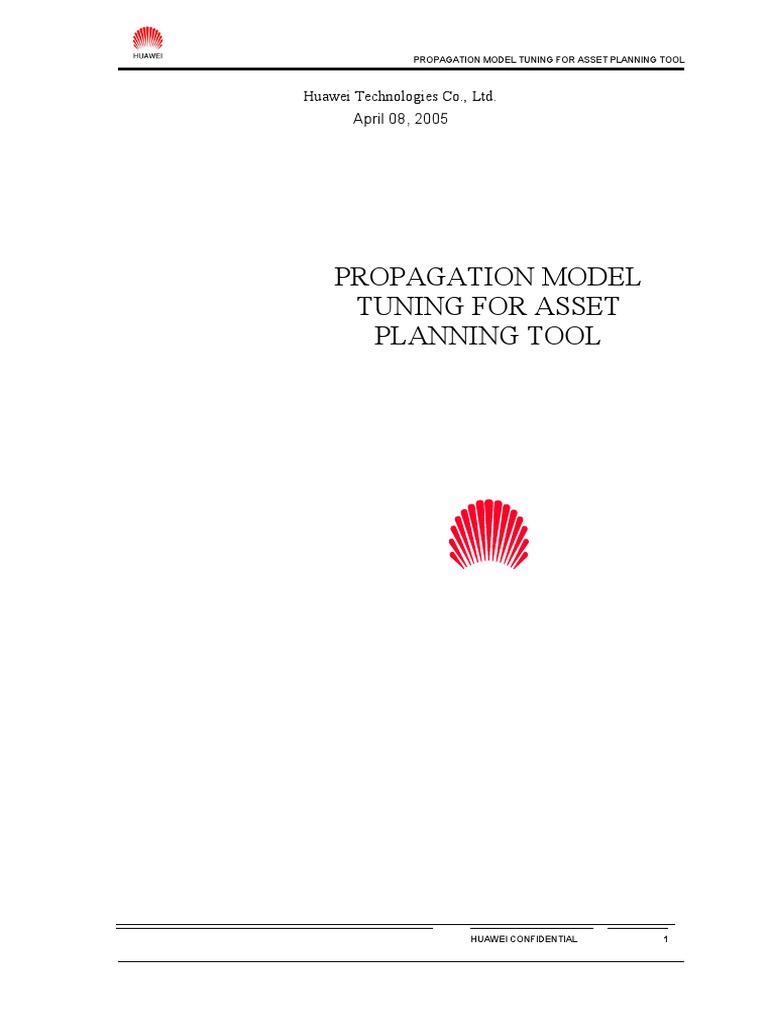 Propagation Model Tuning For Asset Planning Tool | PDF | Radio ...