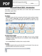 Word Beginner | PDF | Microsoft Word | Computing
