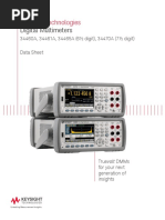 Keysight Multimeter 34461A User Manual | PDF | Alternating Current ...