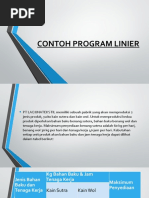 20 Soal Dan Kunci Jawaban Program Linear | PDF