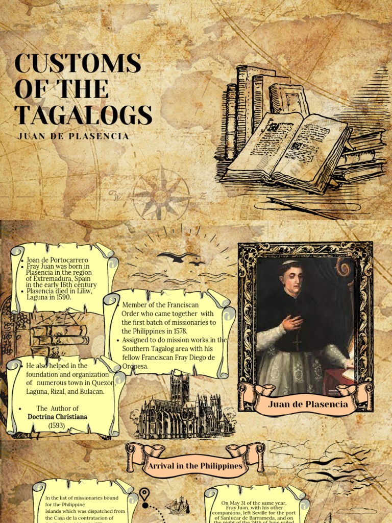 Customs of the Tagalogs by Plasencia | PDF | Philippines
