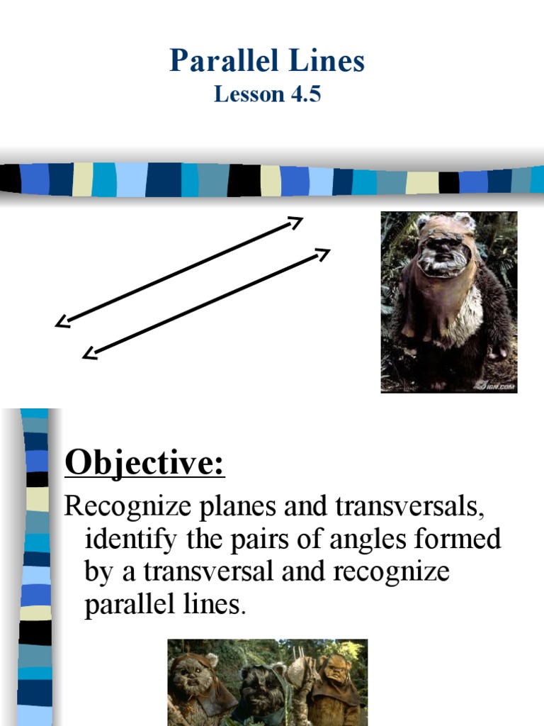 Geometry 4.5 Parrel Lines | PDF | Line (Geometry) | Angle