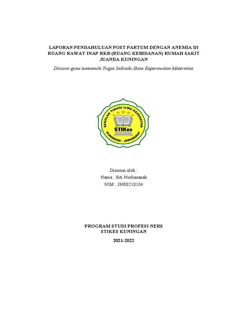 LP PP Anemia | PDF