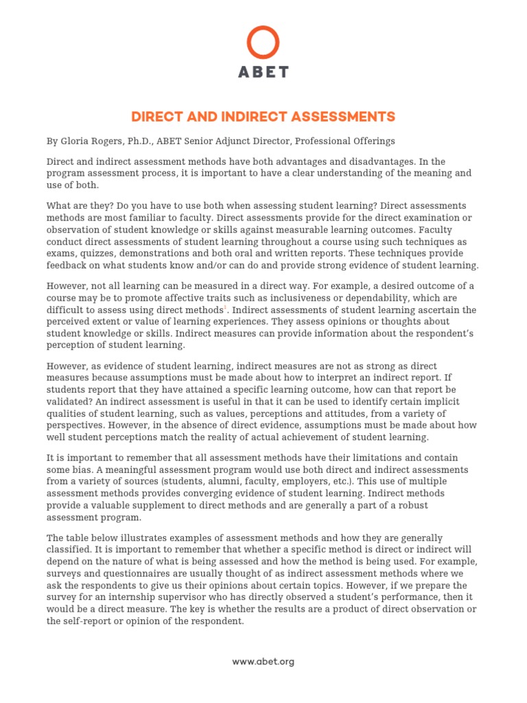 Direct and Indirect 09.09.2020 | PDF | Educational Assessment | Test ...