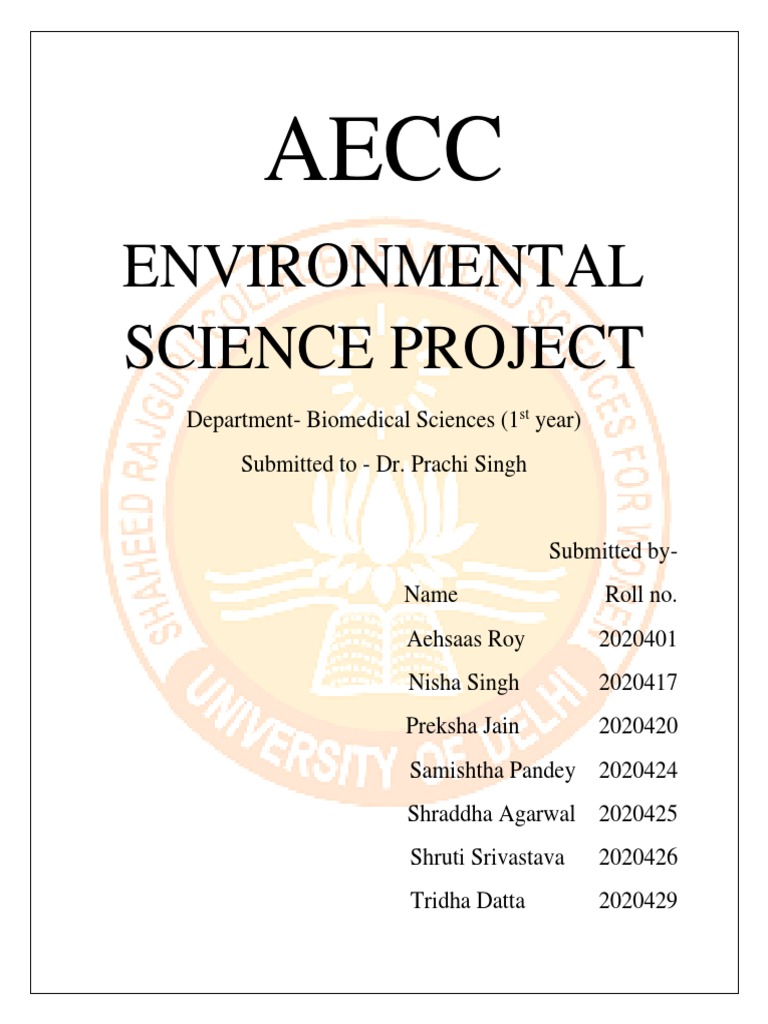 EVS Project | PDF | Waste Management | Pollution
