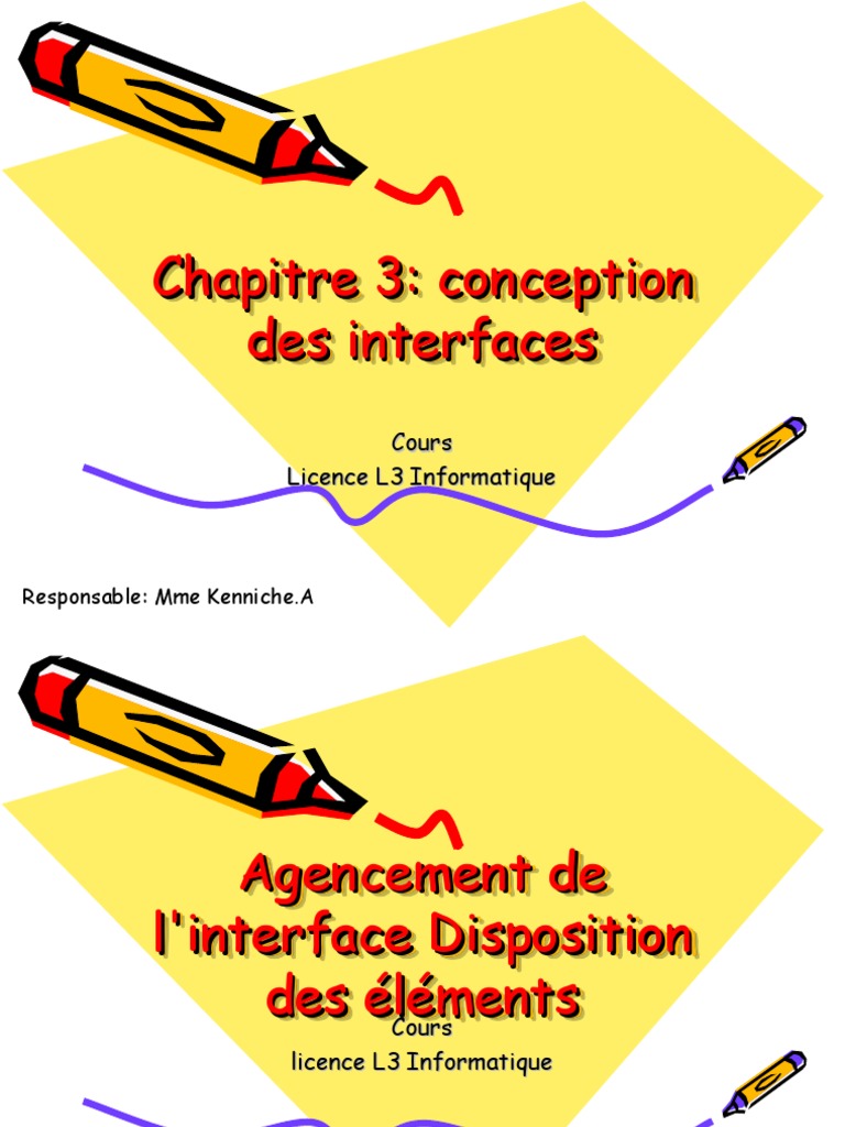 A Conception Dâ Interfaces Graphiques | PDF | Mise en page | Site web ...