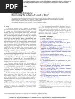 ASTM E45-18 Standard Test Methods For Determining The Inclusion Content ...
