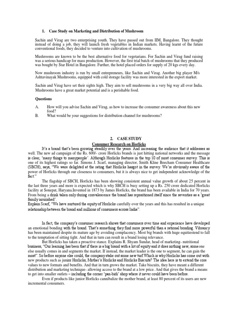 Case Study On Marketing Management | PDF | Nike | Brand