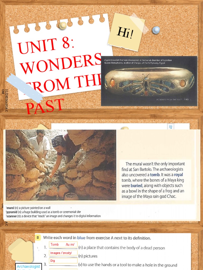 Unit 8 Wonders From The Past - Listening | PDF