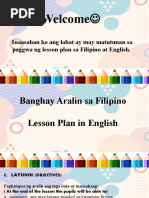 7es Lesson Plan in Filipino | PDF