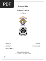 Complete Practical File of Class XII-IP 2020-21 | PDF | Information Management | Information ...