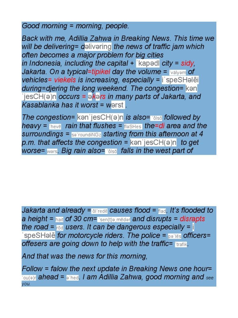 teks breaking news | PDF