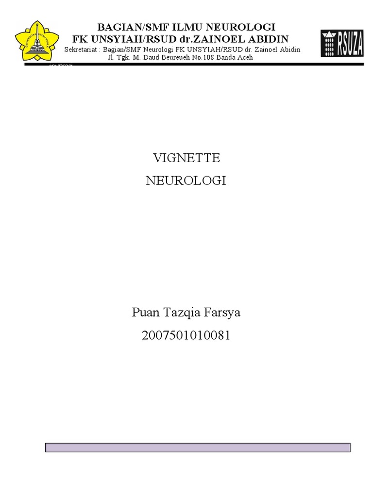 CONTOH Vignette GBD - Puan Tazqia Farsya | PDF