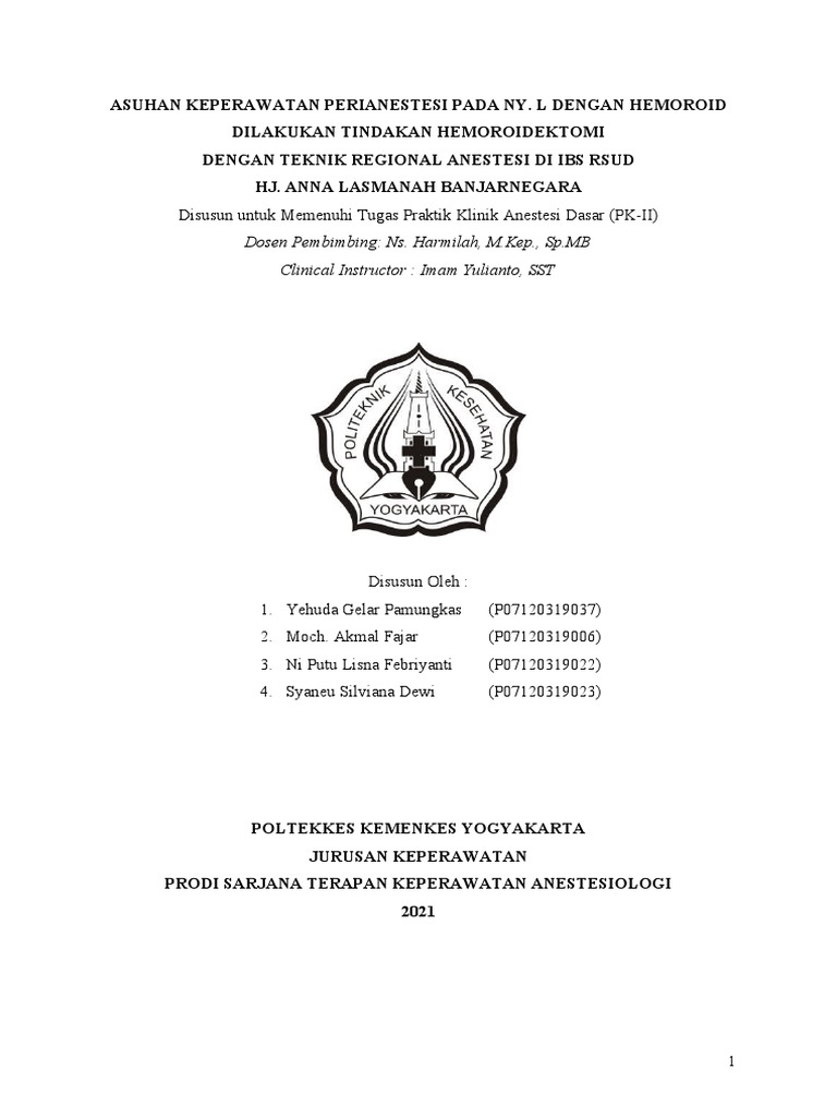 Askan Kelompok (Hemoroid) | PDF