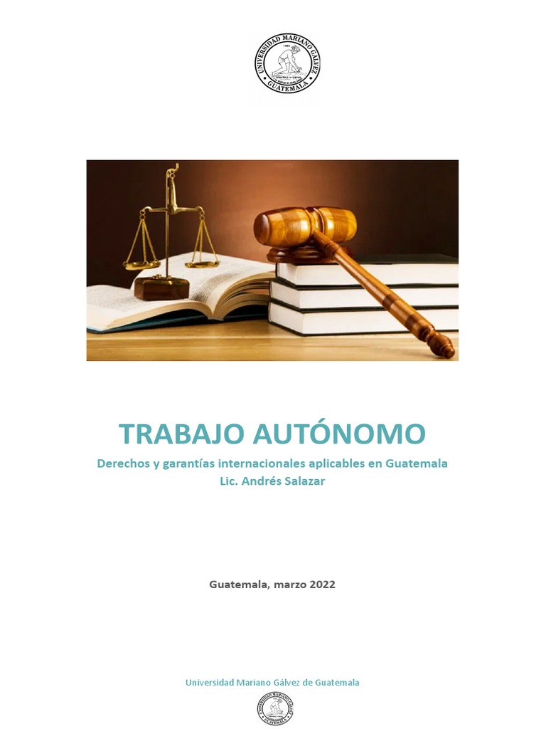Trabajo Autónomo | PDF | Derecho laboral | Personal
