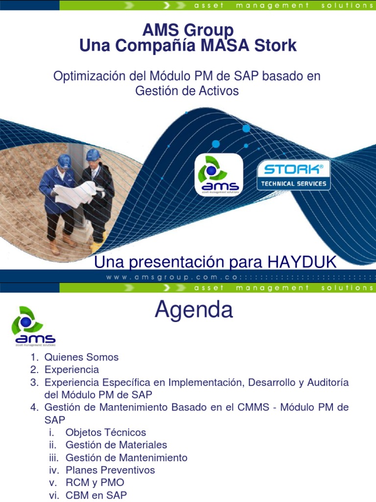 Optimización Módulo PM SAP Basado GestióndeActivos | PDF | Ingeniería ...
