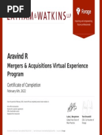 Forage Certificate | PDF