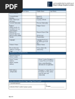 PNC Registration Form - 2 | PDF | Nursing | Business