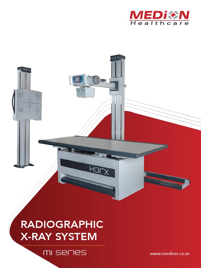 Radiographic X-Ray System: Mi Series | PDF | Radiography | Vacuum Tube