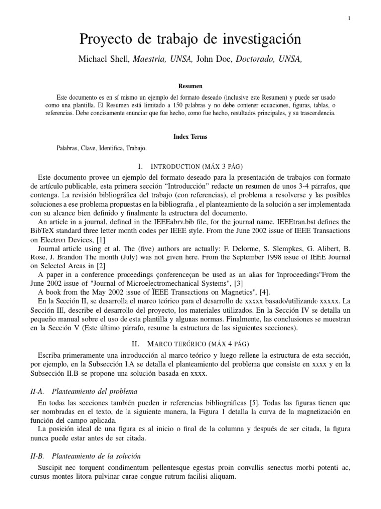 One Column IEEE Journal Article | PDF | Lingüística