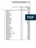 Daftar Harga Material Bangunan Ta 2025 | PDF