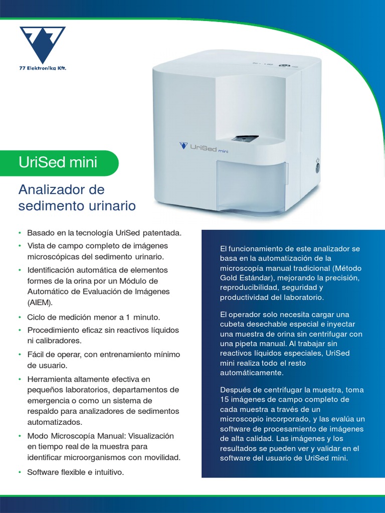 Brochure Urised Mini | PDF | Software | Laboratorios