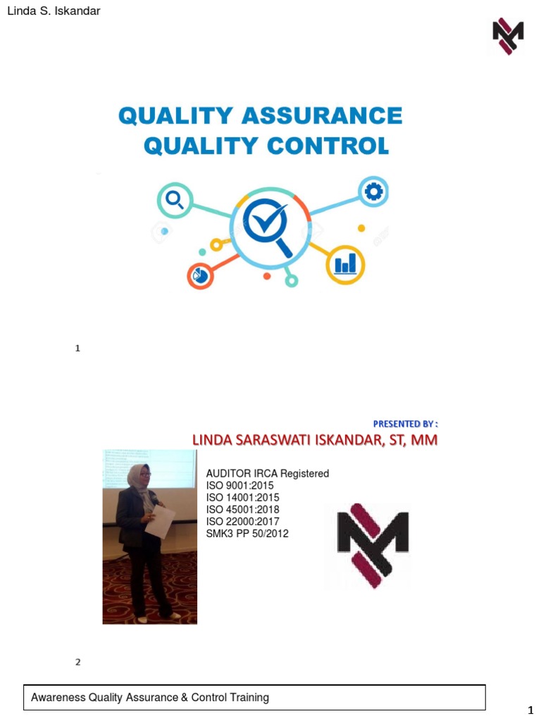 Slide QAQC Awareness | PDF