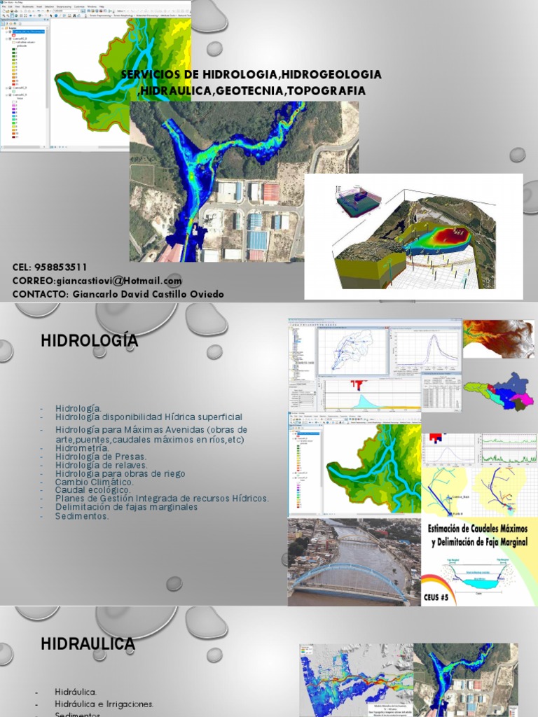BROCHURE | PDF | Hidrología | Agua subterránea