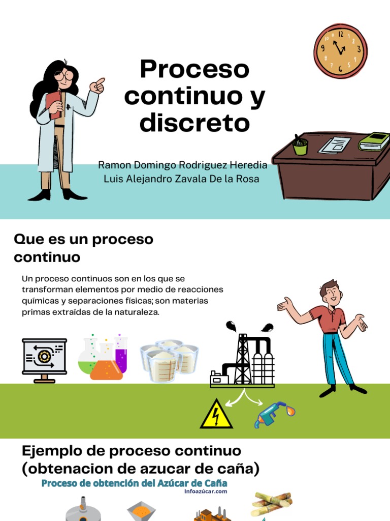 Proceso Continuo y Discreto | PDF