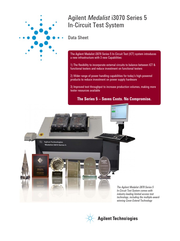 Agilent Medalist I3070 Series 5 In-Circuit Test System: Data Sheet ...