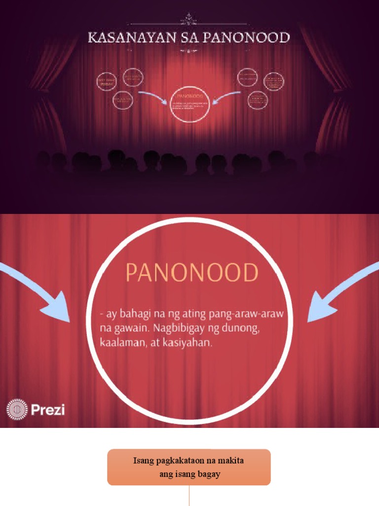 Panonood Bilang Makrong Kasanayan | PDF