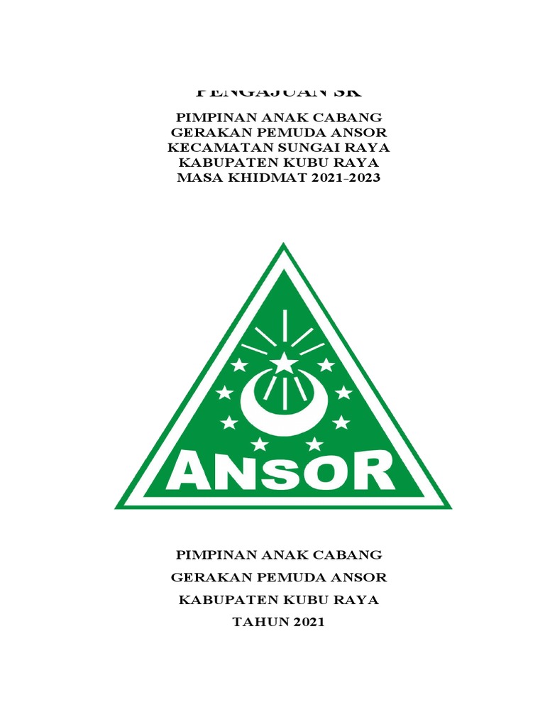 SK Pac Ansor Sungai Raya 2022 | PDF