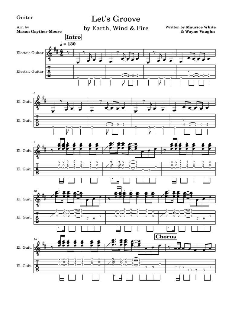 Let's Groove Guitar | PDF | Songs | Singles