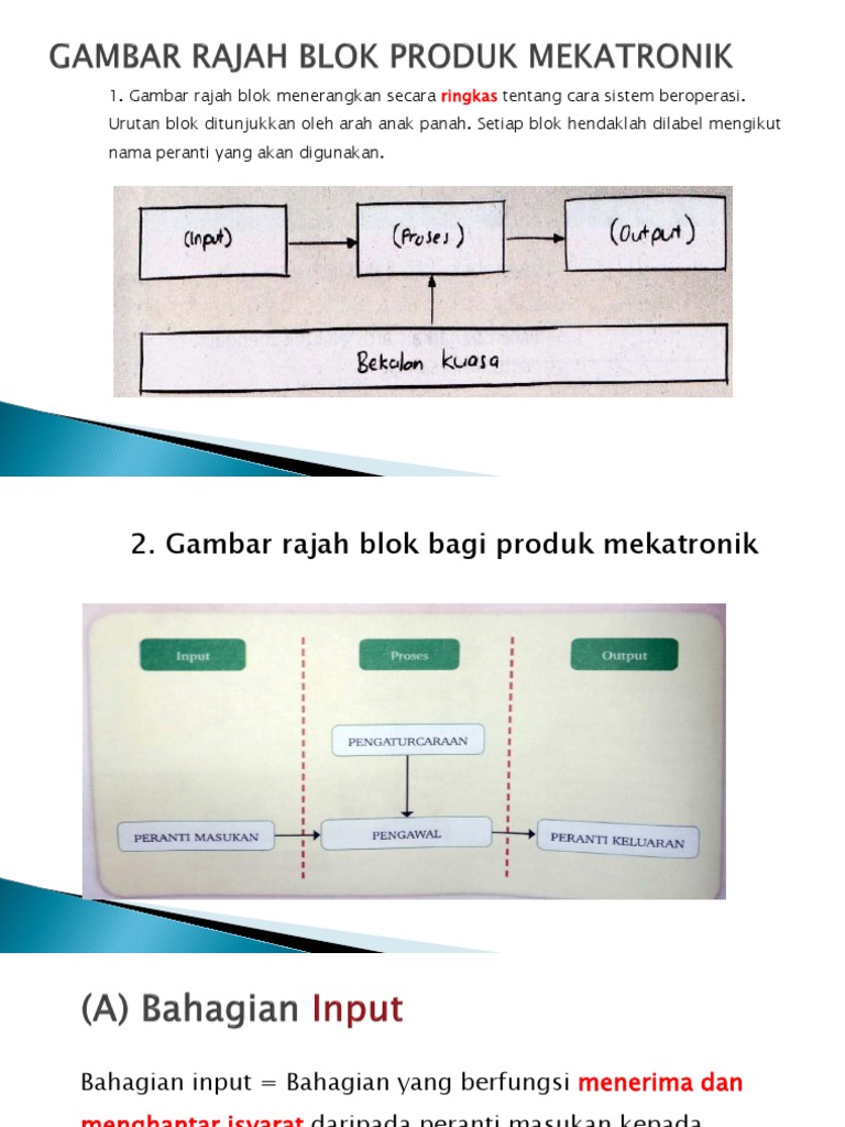 BAB 1 Gambar Rajah Blok | PDF