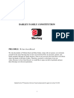 Sample Family Constitution | PDF | Governance | Family