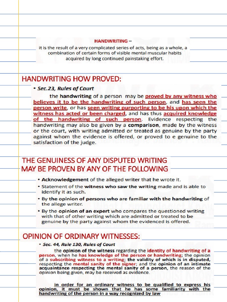 Handwriting Identification | PDF | Hand | Graphology