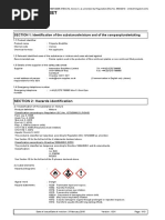 Petron Diesel Max Safety Data Sheet | PDF | Dangerous Goods | Toxicity