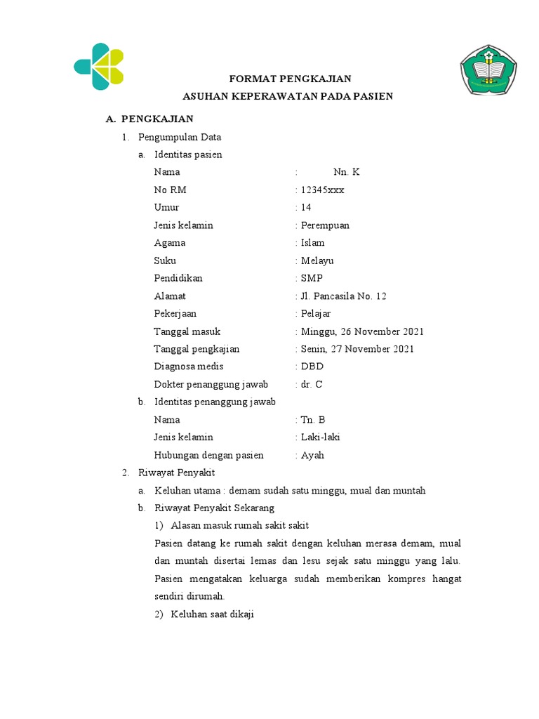 Askep DBD - Titan Anandaaaaa | PDF