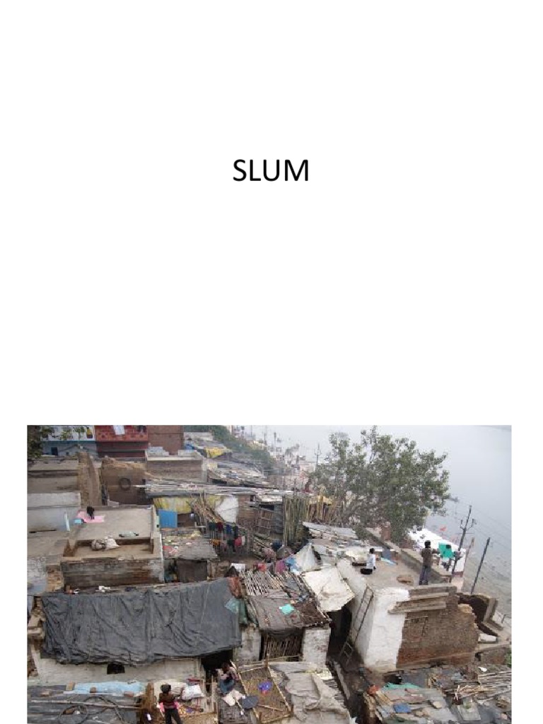 SLUM | Descargar gratis PDF | Slum | Sanitation