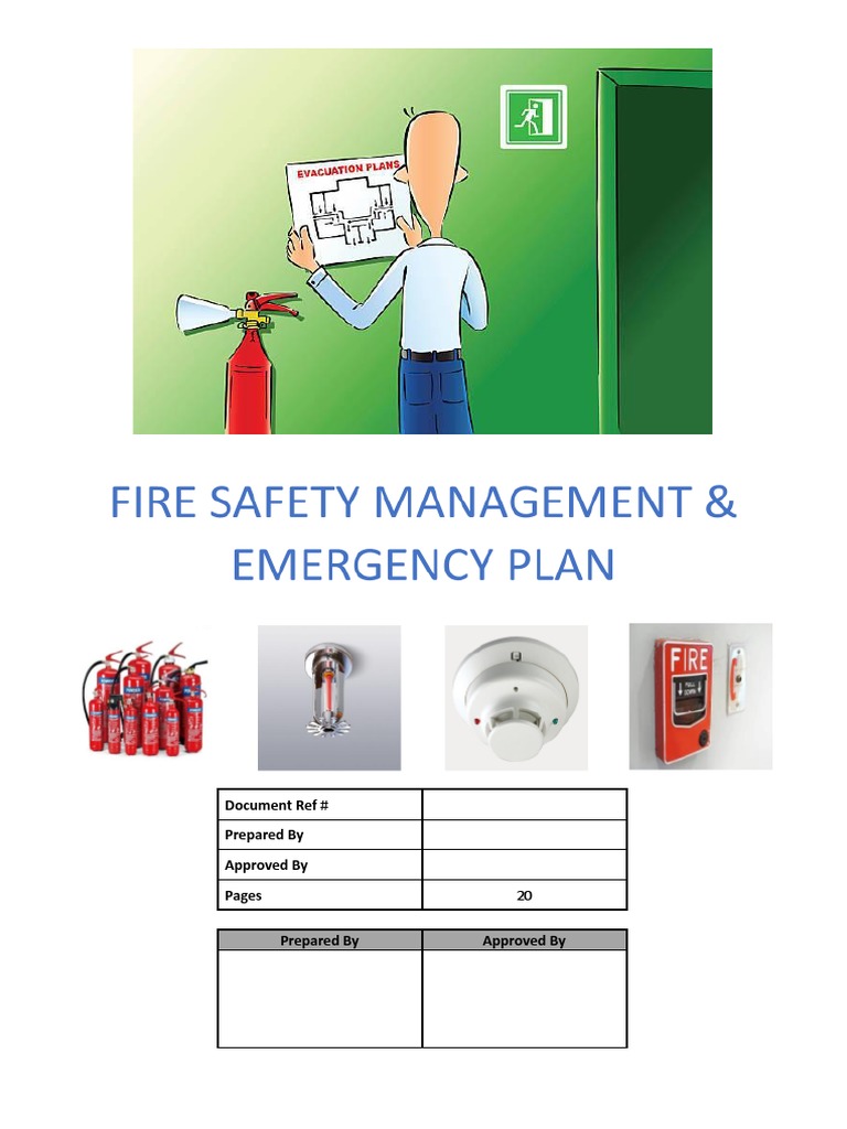 Fire Safety Management & Emergency Plan | PDF | Fire Safety | Firefighter