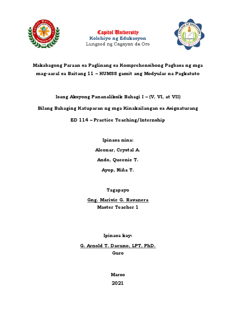 CBAR Part V VI VII | PDF