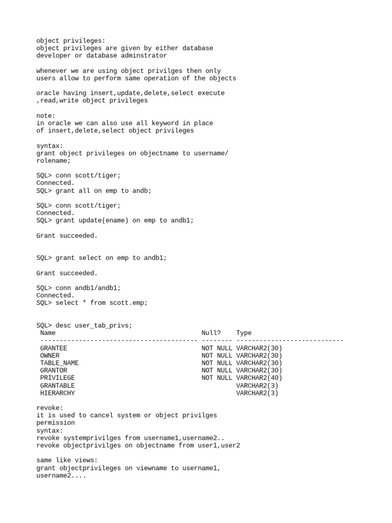 SQL 23 | PDF | Computer Programming | Computer Science