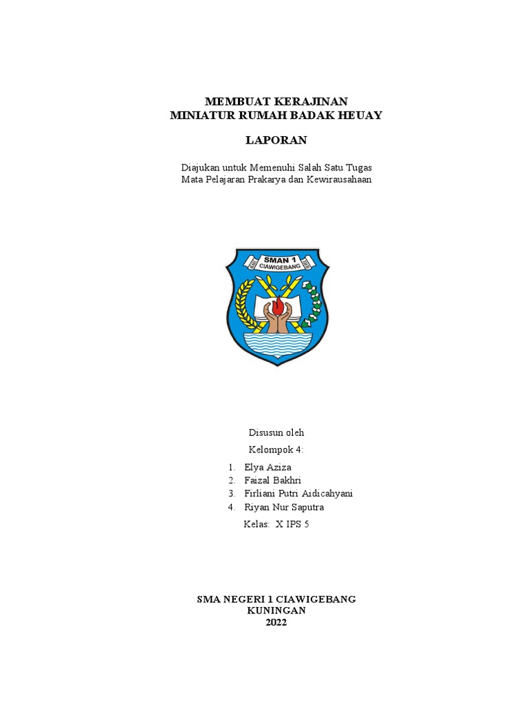 Rumah Adat Sunda Badak Heuay Kelompok 4 X IPS 5 | PDF