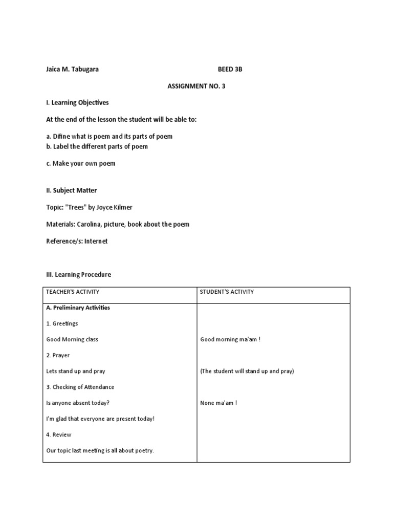 Parts of a Poem | PDF | Poetry | Metre (Poetry)