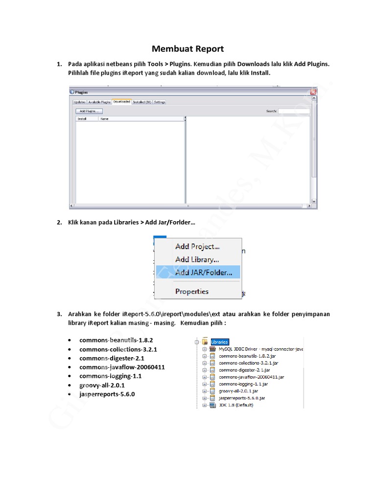 Membuat Ireport Nota Penjualan | PDF
