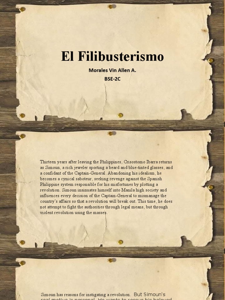 El Filibusterismo Report | PDF