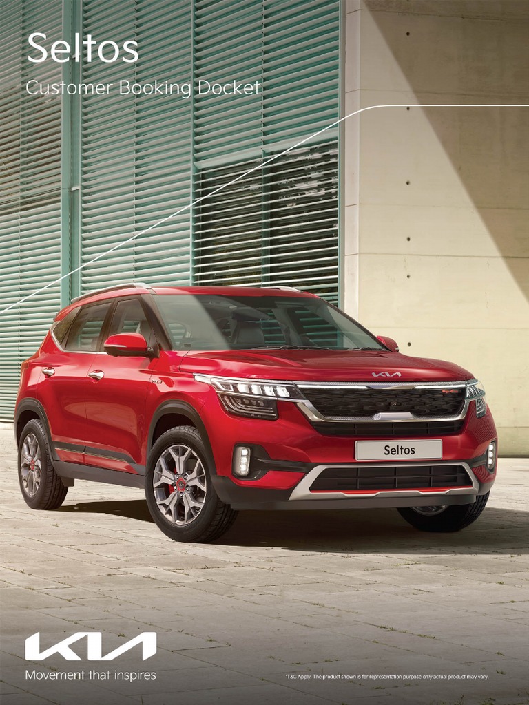 KIA SELTOS BookingDocket | PDF | Receipt | Payments