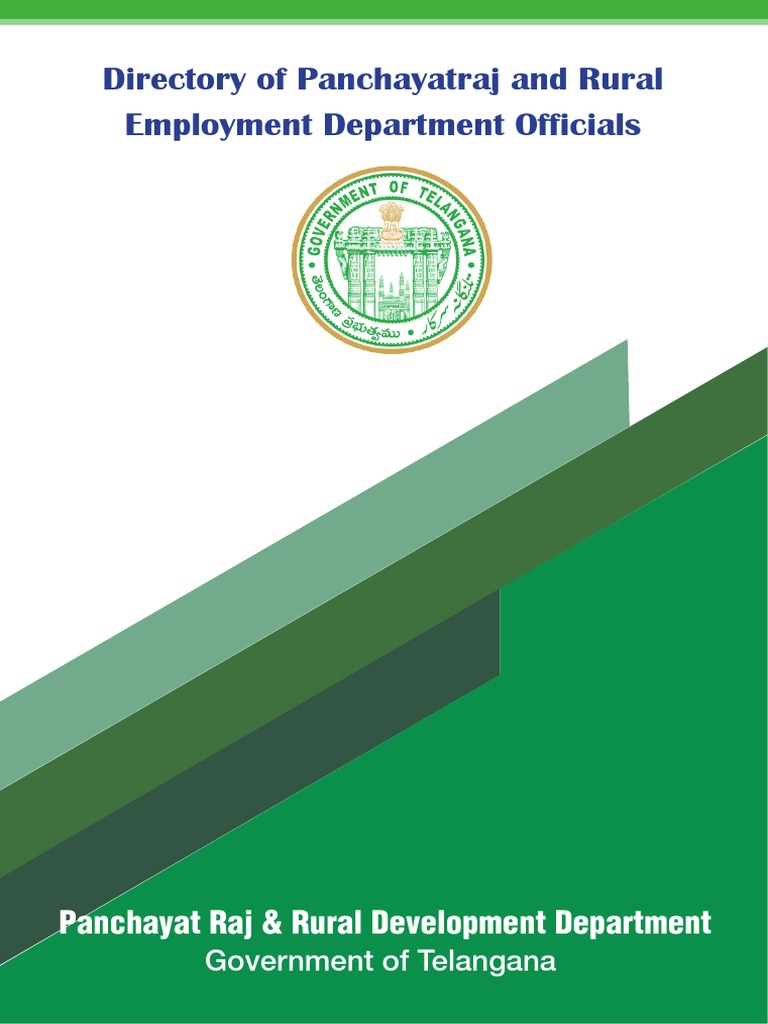 PR & RD Directory - Volume-1 | PDF | Government Of India | Government